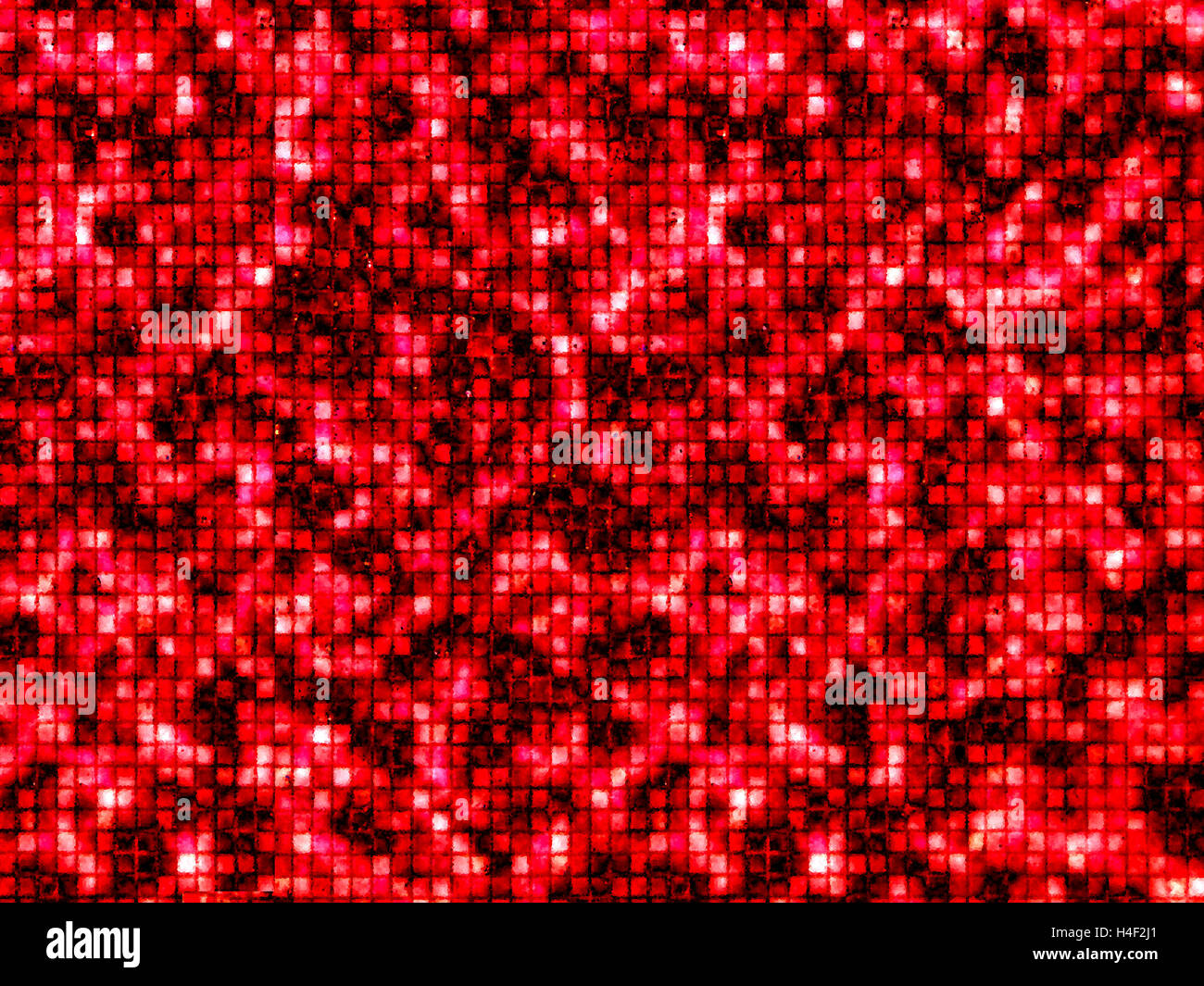 Petite mosaïque rouge foncé fond cristalliser Photo Stock - Alamy