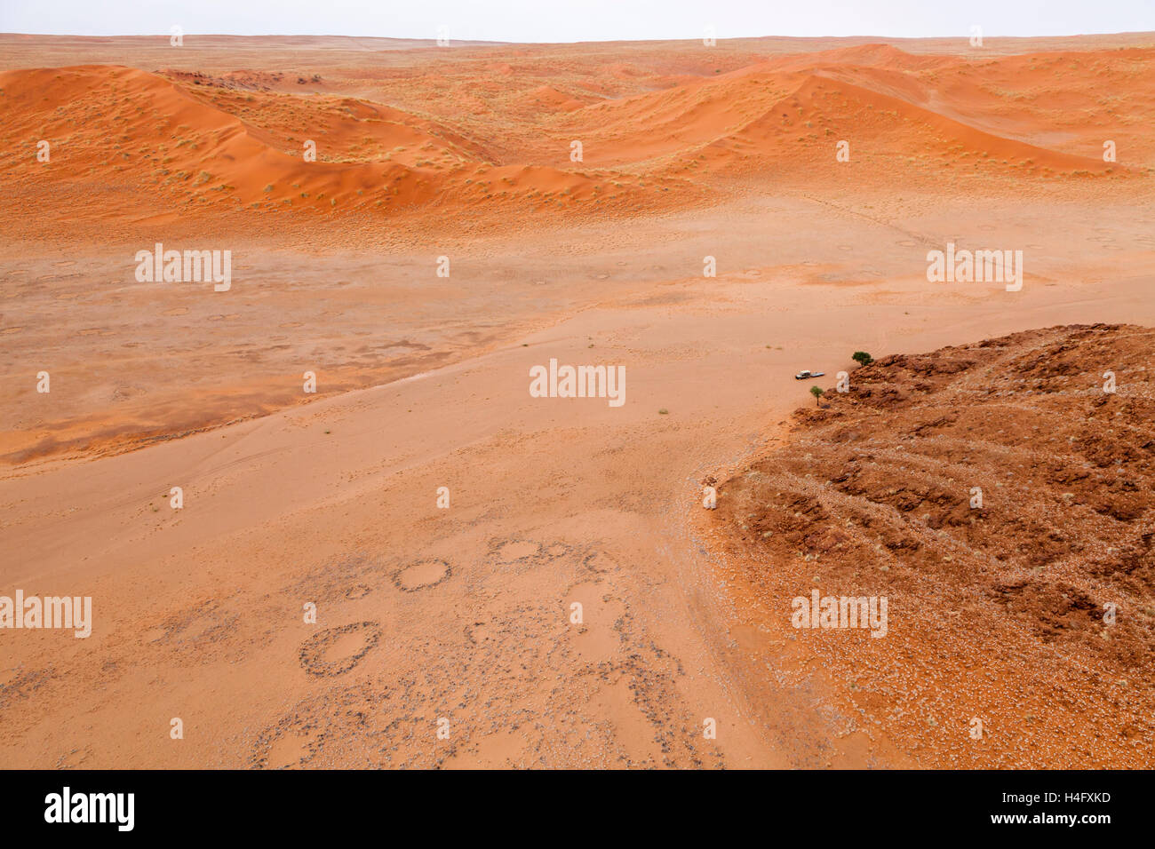 Vue aérienne du parc national de namib naukluft Banque de photographies ...