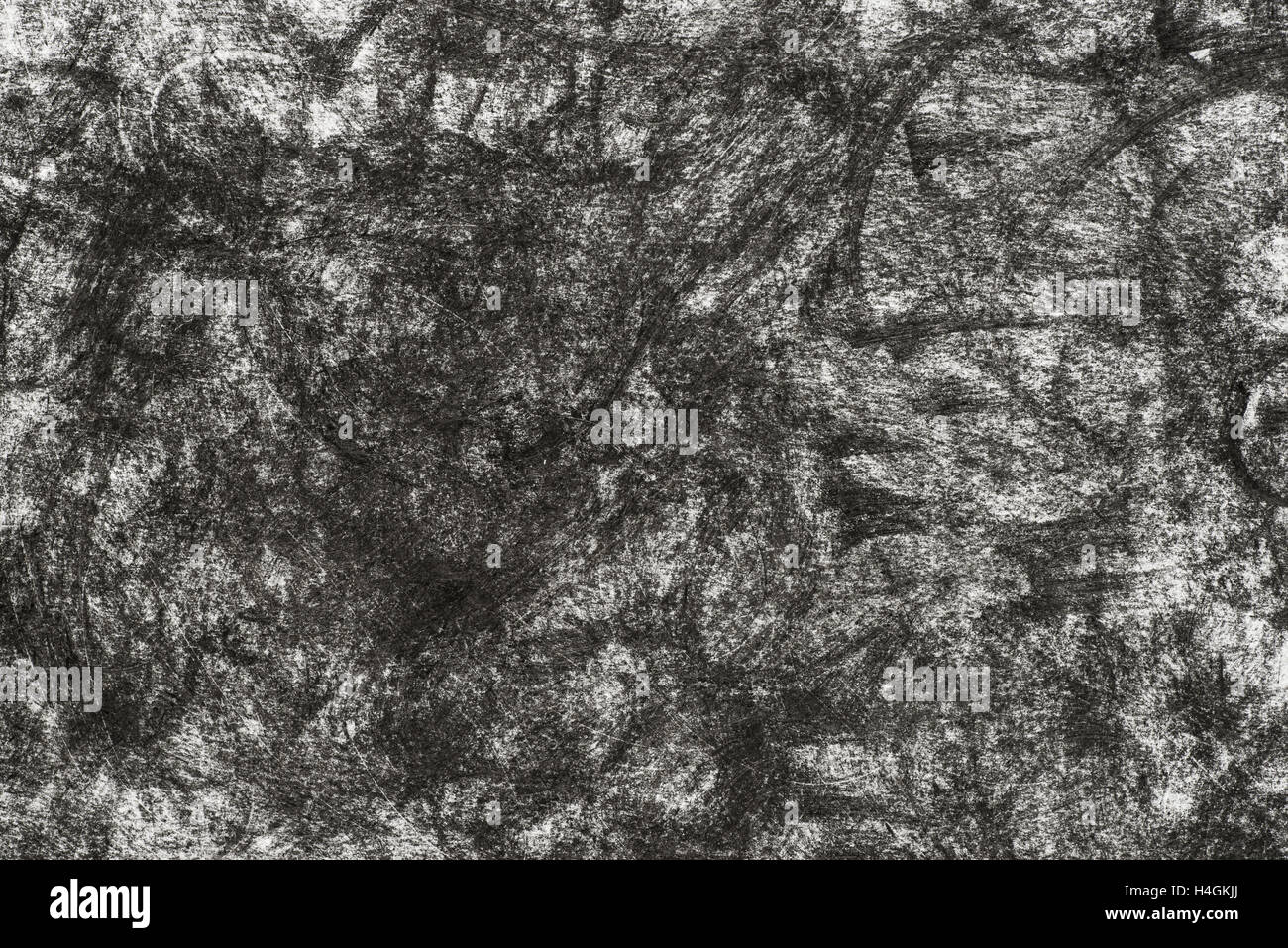 Dessin au fusain sur papier noir texture background Photo Stock - Alamy