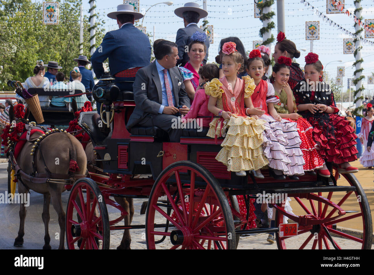 Feria de abril de sevilla Banque de photographies et d’images à haute ...