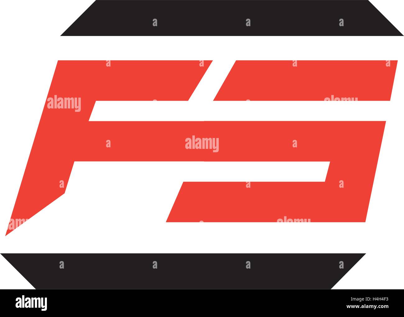 Fs logo Banque d'images vectorielles - Alamy