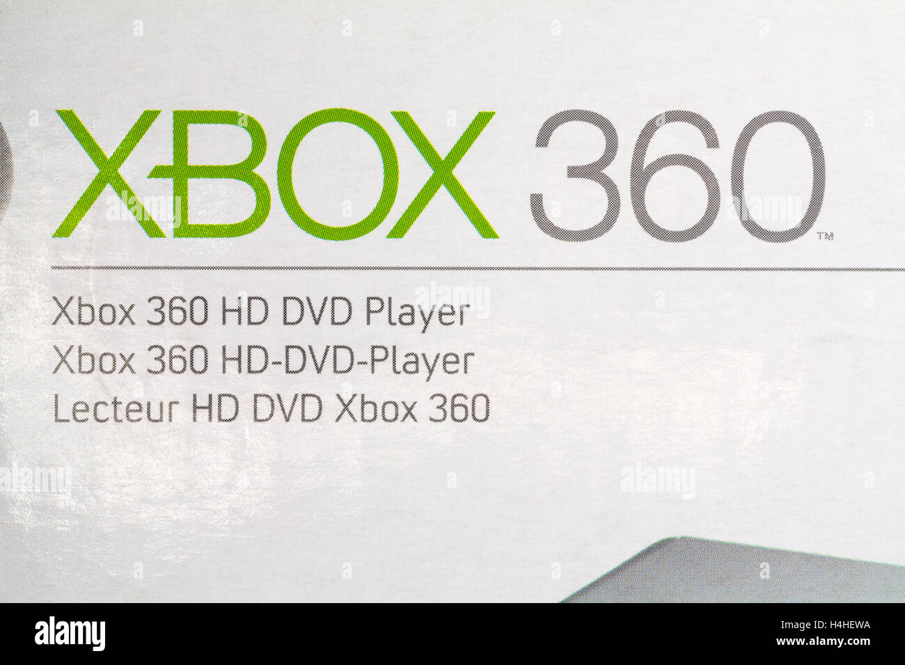 Lecteur dvd hd xbox360 Banque de photographies et d’images à haute ...