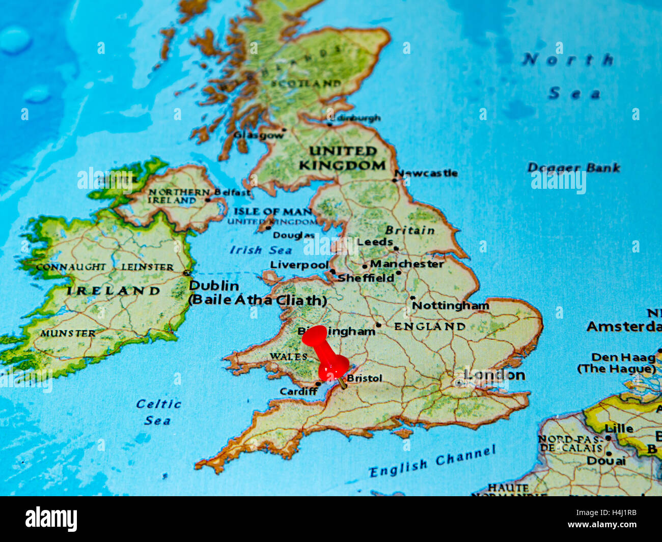 Nottingham map Banque de photographies et d’images à haute résolution ...