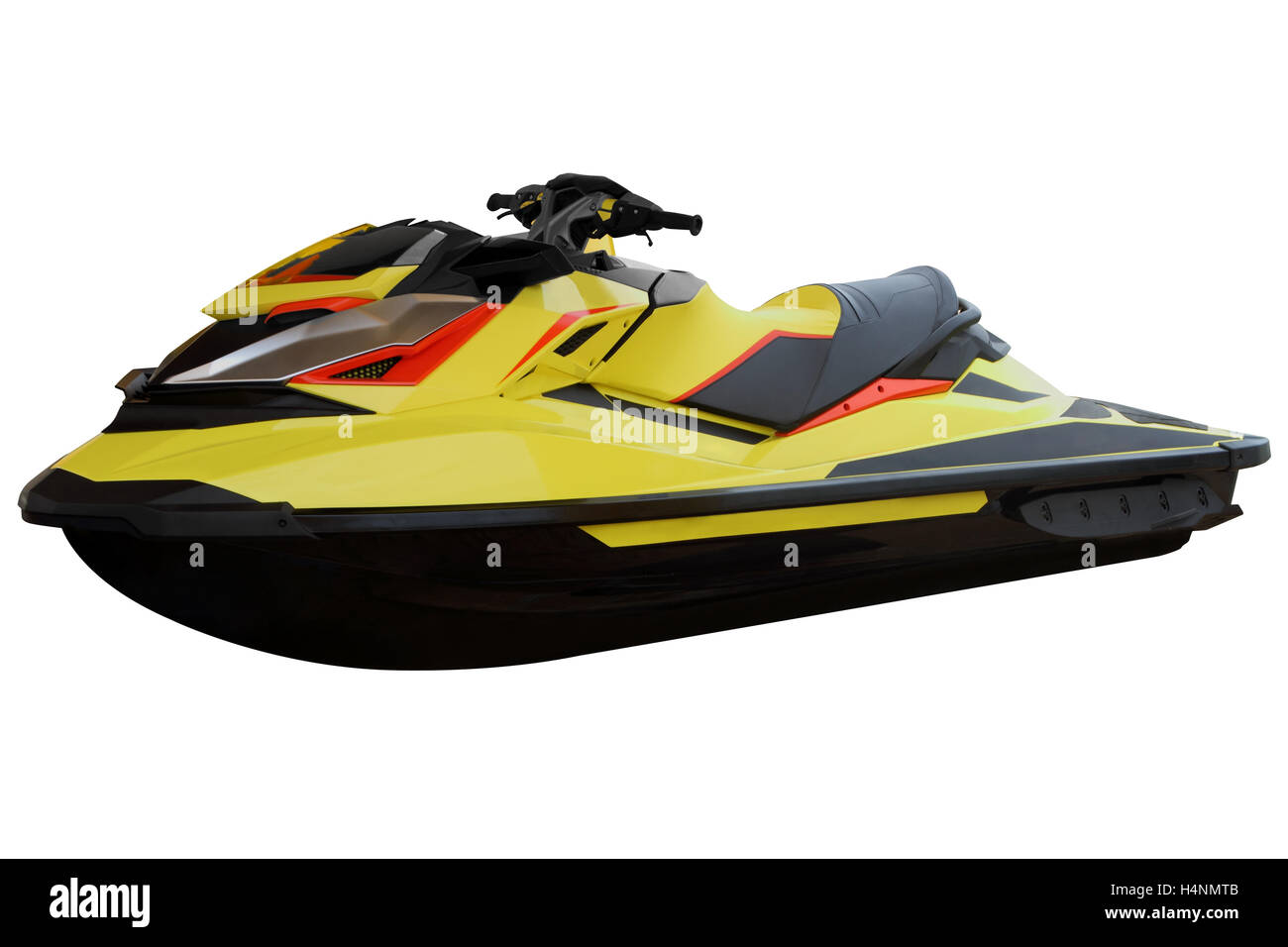 Jet ski sur la plage Banque d'images détourées - Alamy