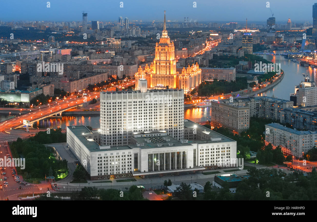 Drapeau de la ville de moscou Banque de photographies et d’images à ...