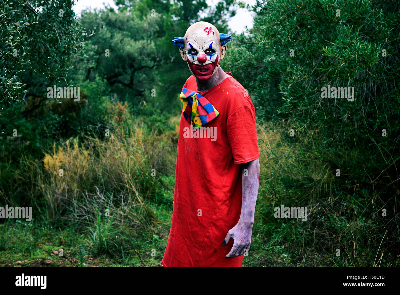 Clown tueur Banque de photographies et d’images à haute résolution - Alamy