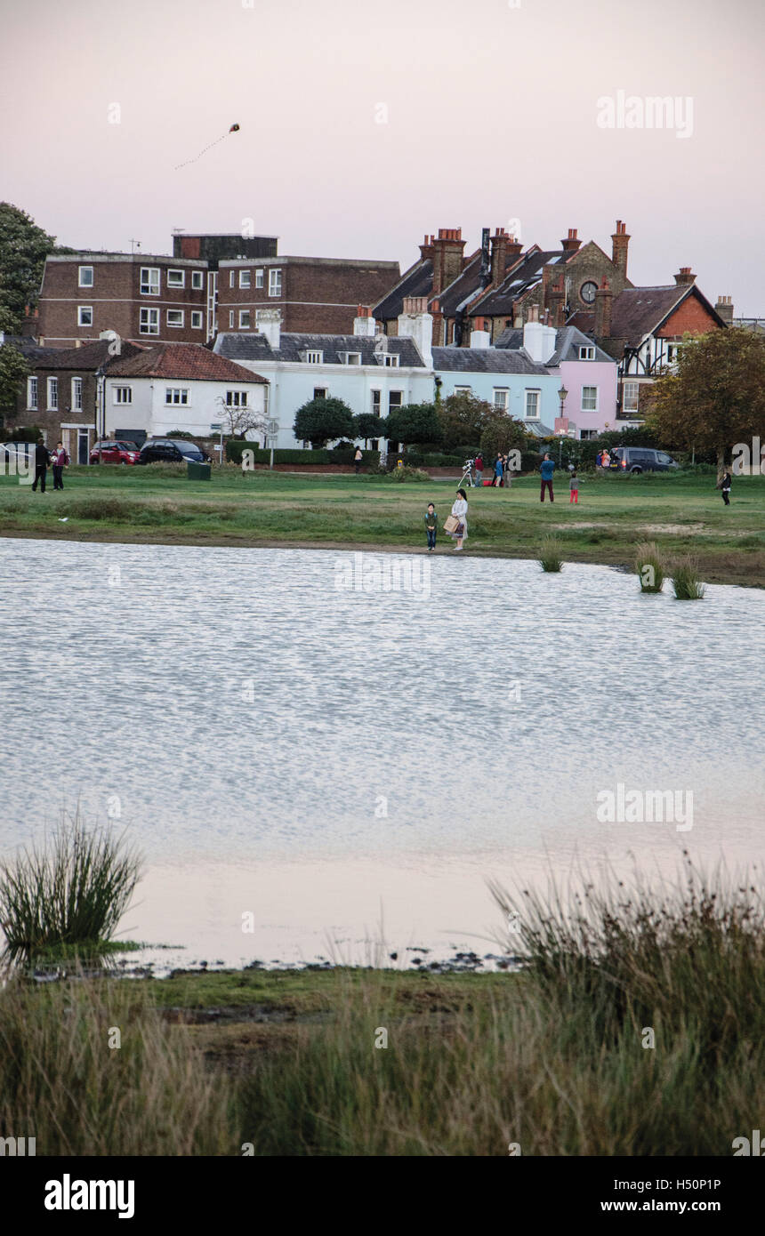 Wimbledon common pond Banque de photographies et d’images à haute ...