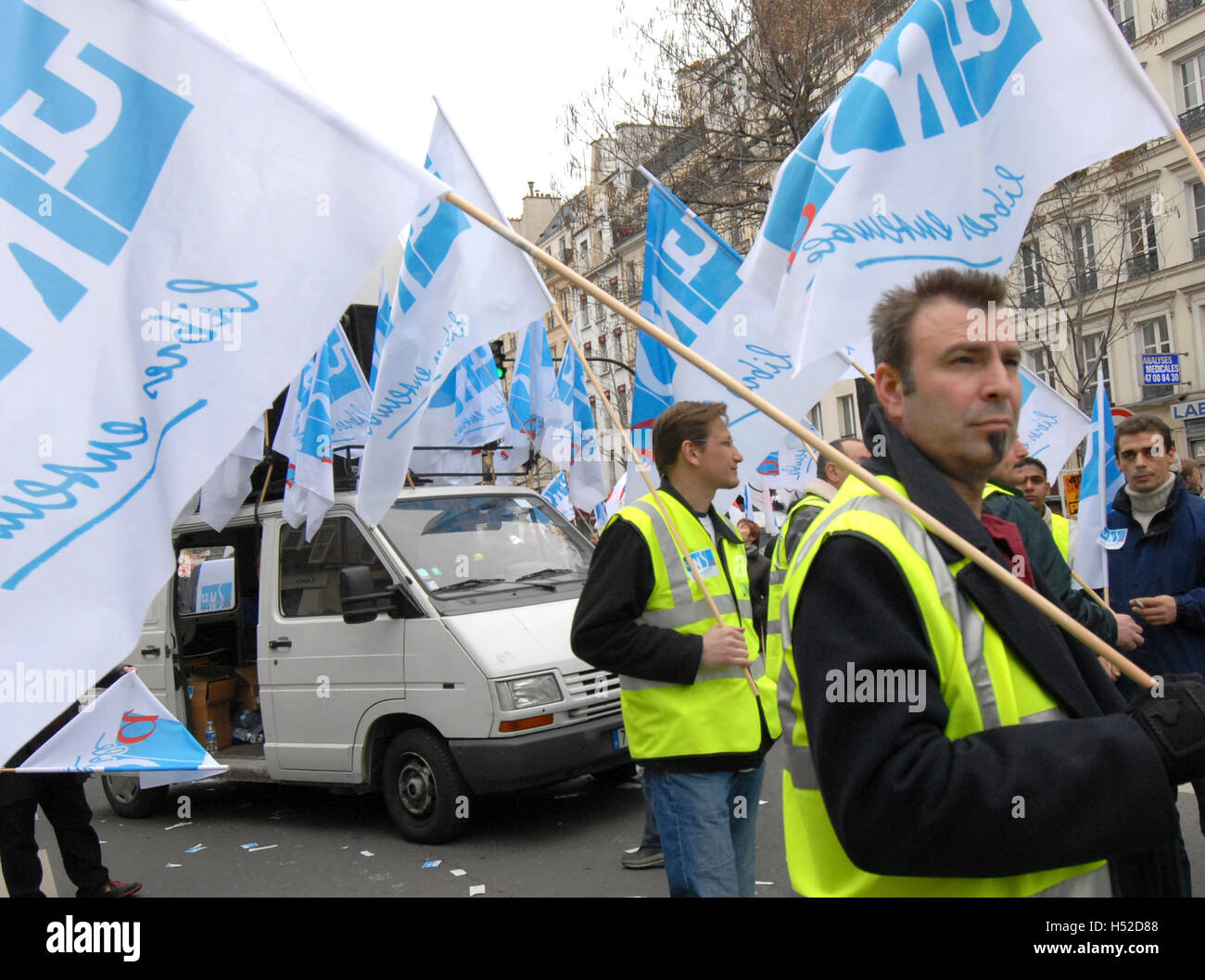 Protestation de paris Banque de photographies et d’images à haute ...