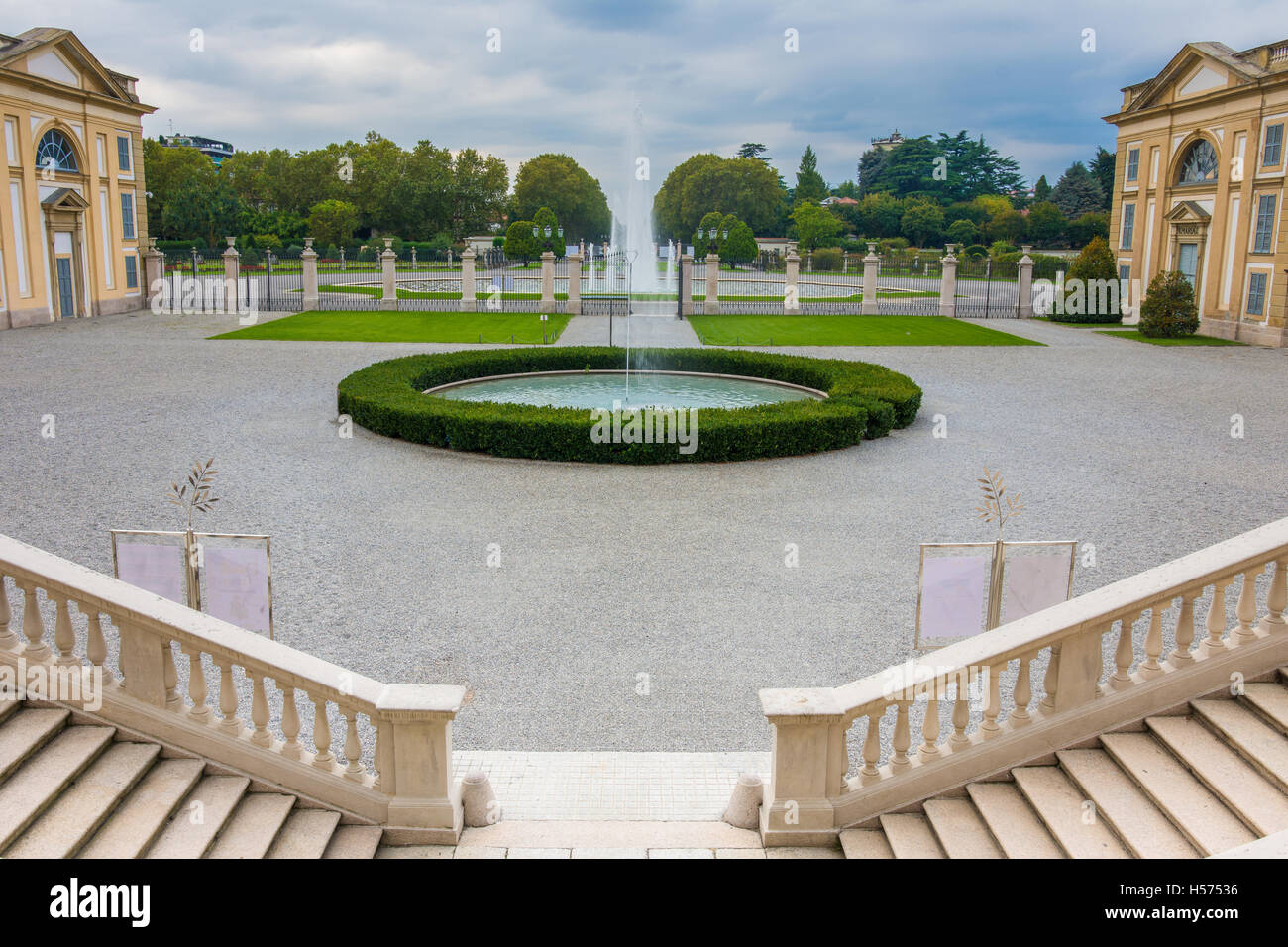 Le parc de monza Banque de photographies et d’images à haute résolution ...