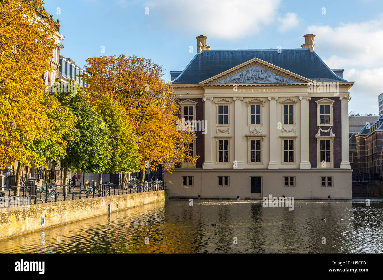 La Haye, capitale des Pays-Bas, musée Mauritshuis, royal photo galerie ...