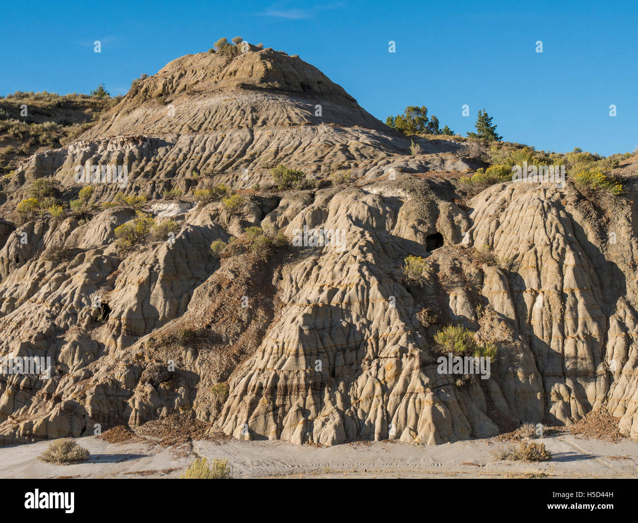 Formation de bentonite badland badlands Banque de photographies et d ...