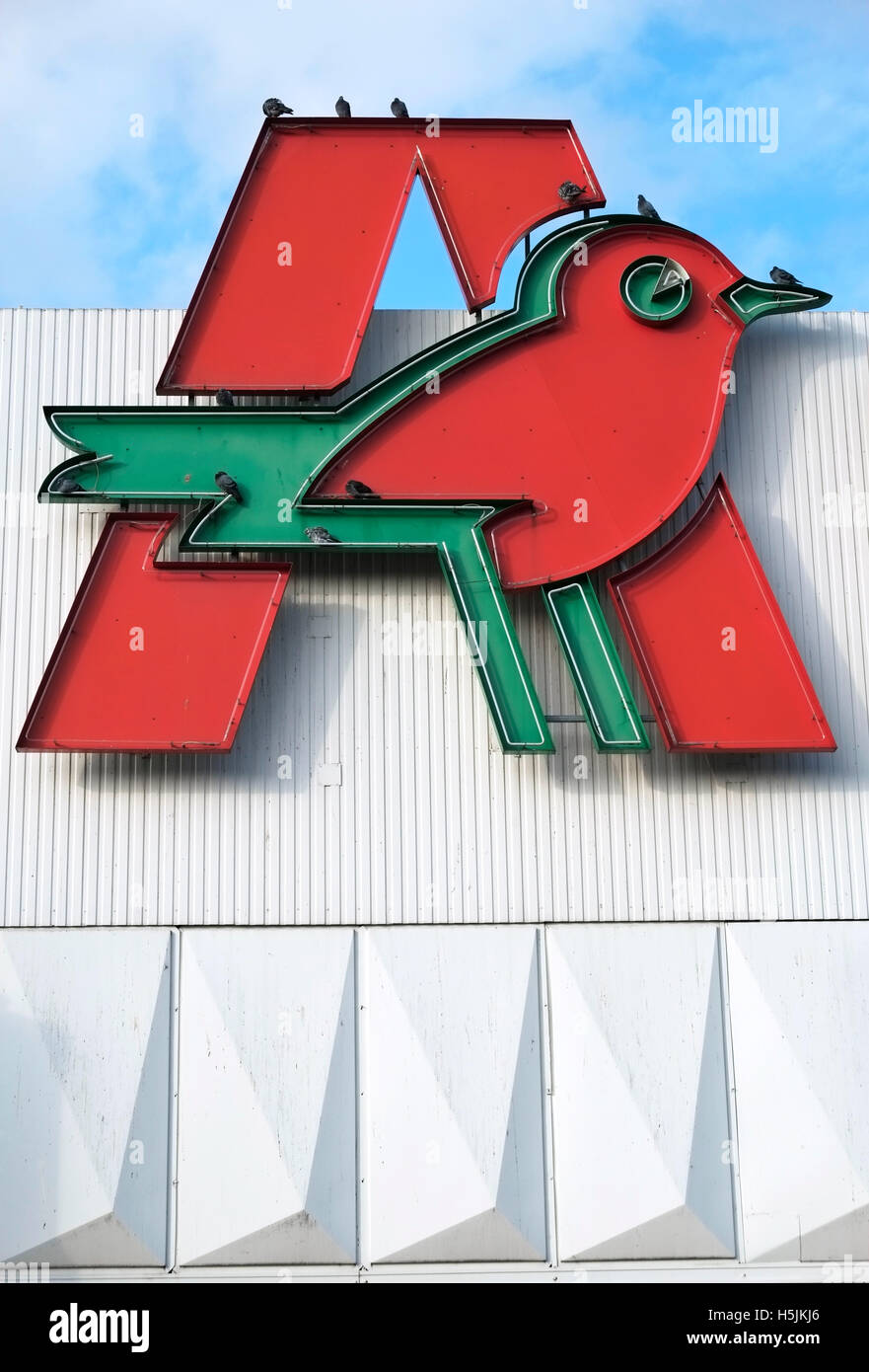 Auchan brand Banque de photographies et d’images à haute résolution - Alamy