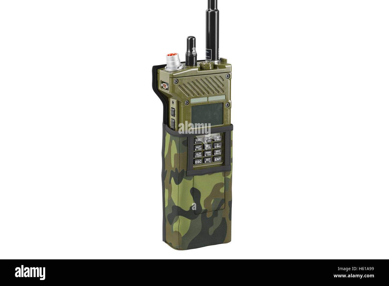 Military radio Banque d'images détourées - Alamy