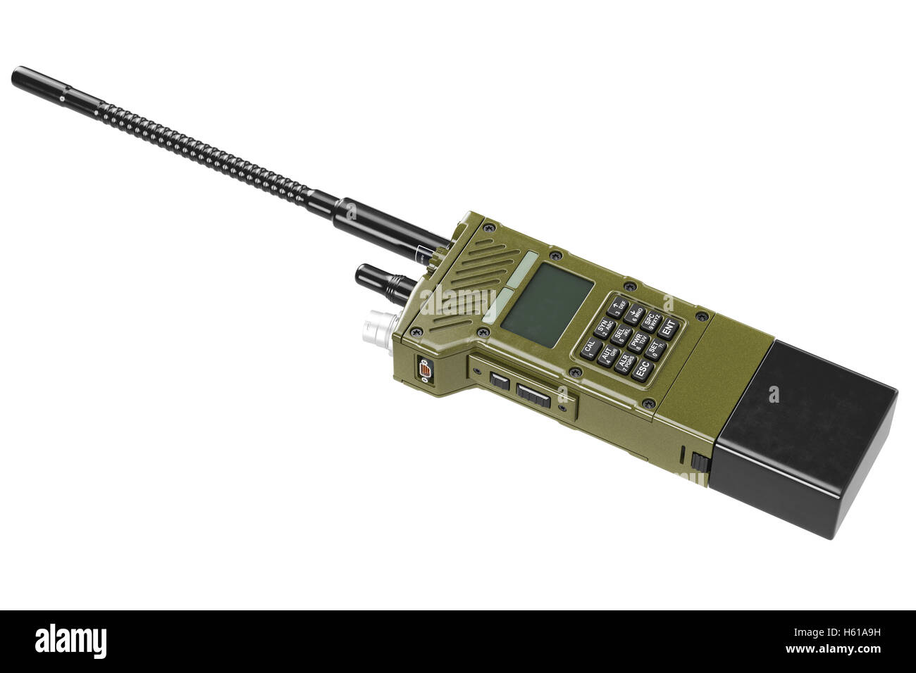 Military radio transmitter receiver Banque de photographies et d’images ...