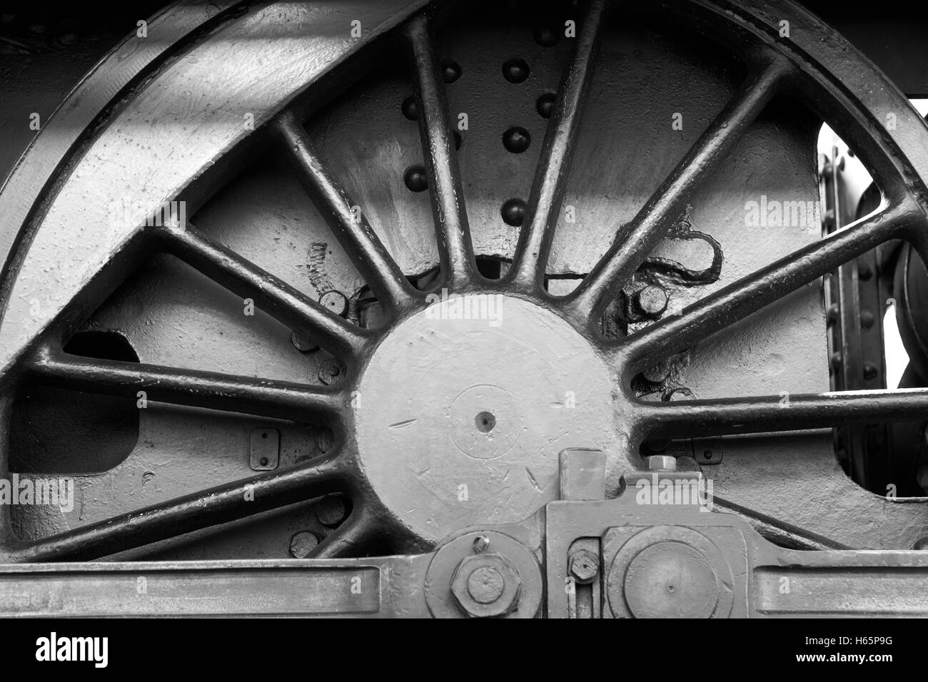 Bielle de manivelle Banque d'images noir et blanc - Alamy