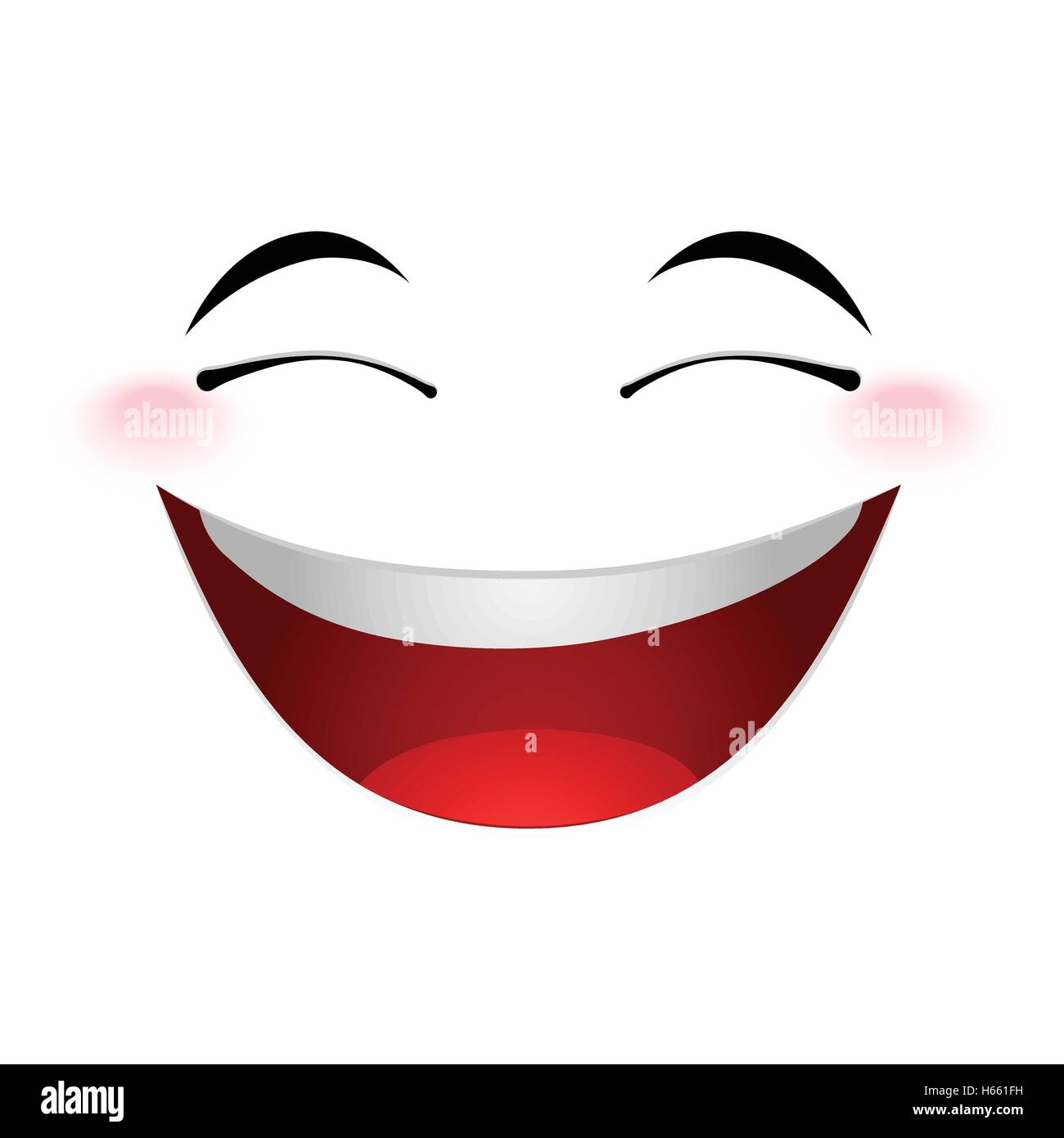 Personnes pictogramme rire Banque d'images détourées - Alamy