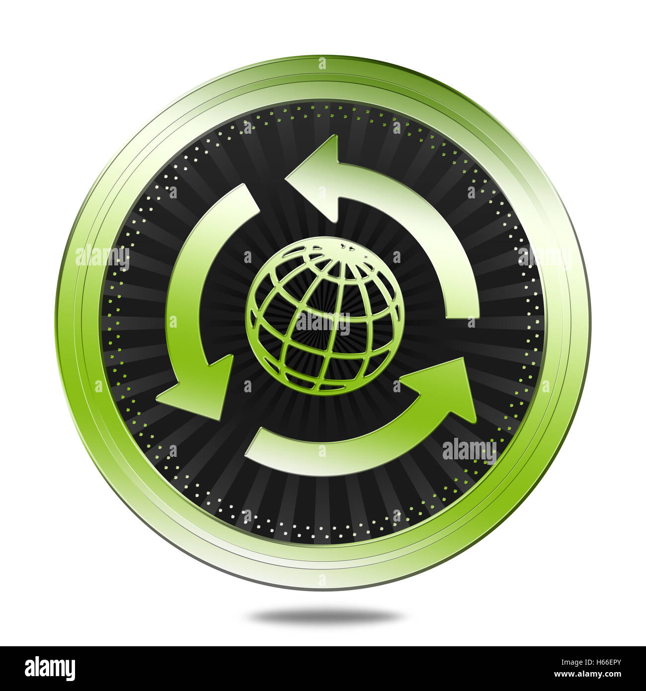 Symbole de recyclage Photo Stock - Alamy