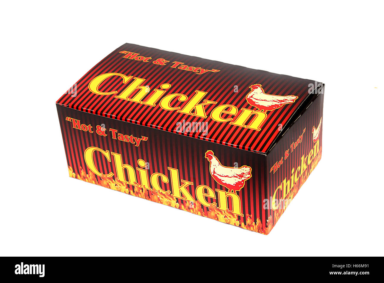 Boîte repas / Emballage Poulet frit Photo Stock - Alamy