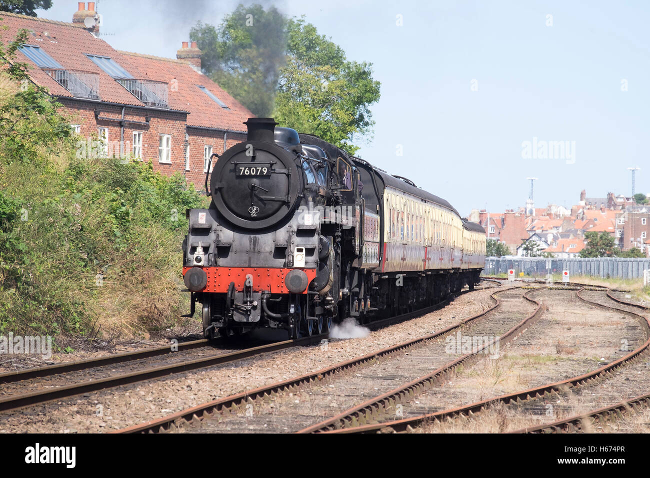 Whitby railway Banque de photographies et d’images à haute résolution ...