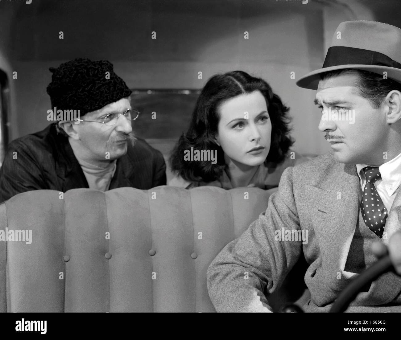 Hedy lamarr king Banque d'images noir et blanc - Alamy
