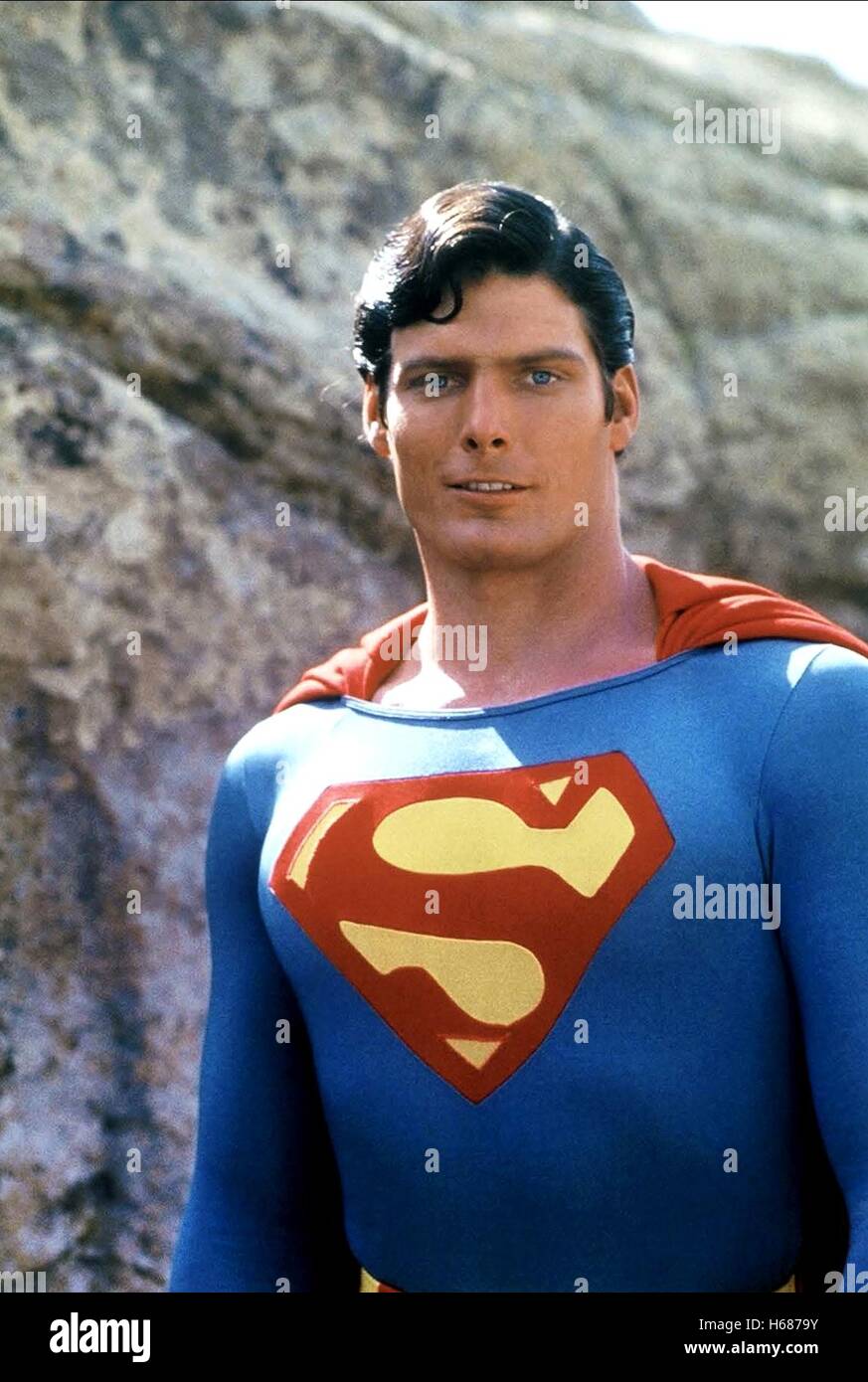 Christopher Reeve Superman 1978 Banque d'image et photos - Alamy