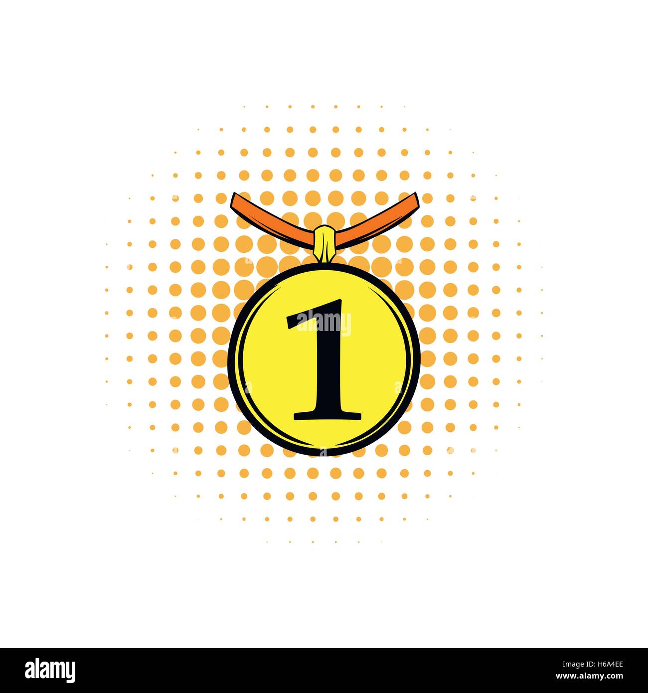 1st place medal Banque d'images détourées - Alamy