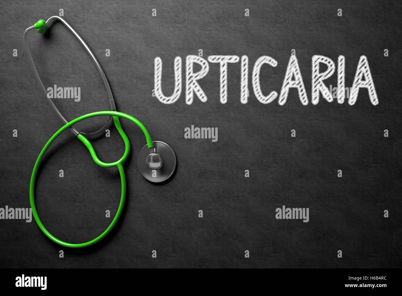 Urticaire cholinergique Banque de photographies et d’images à haute ...