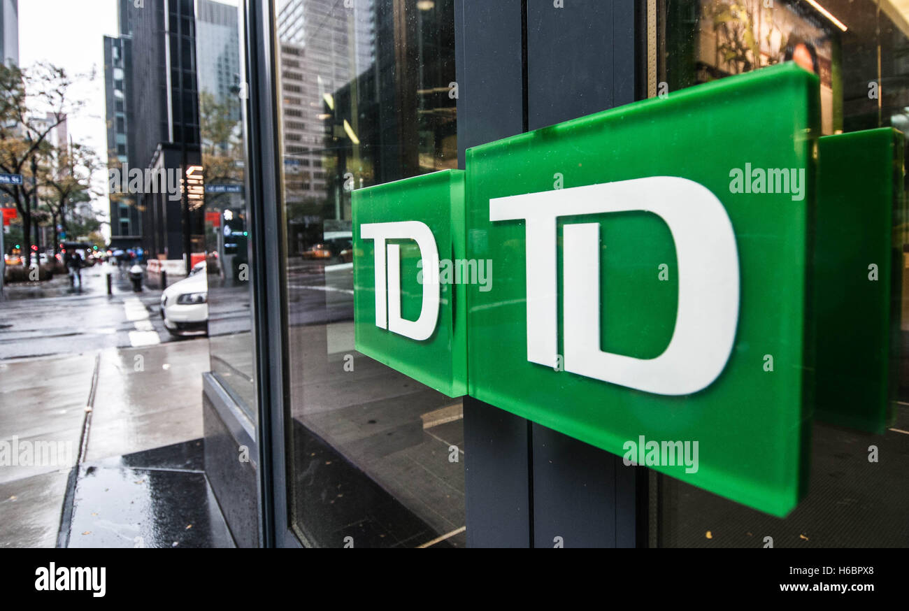 Td bank logo Banque de photographies et d’images à haute résolution - Alamy