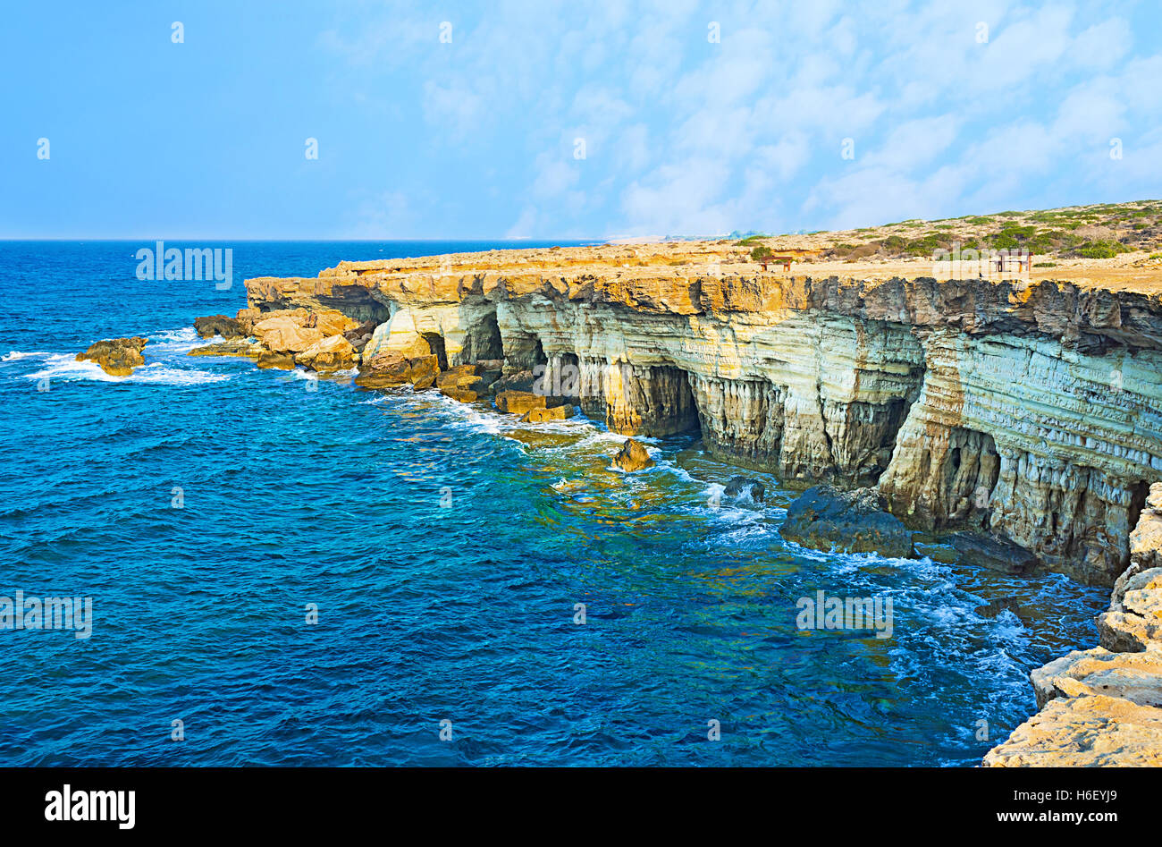 La Cape Greco est la célèbre destination touristique situé entre Ayia ...