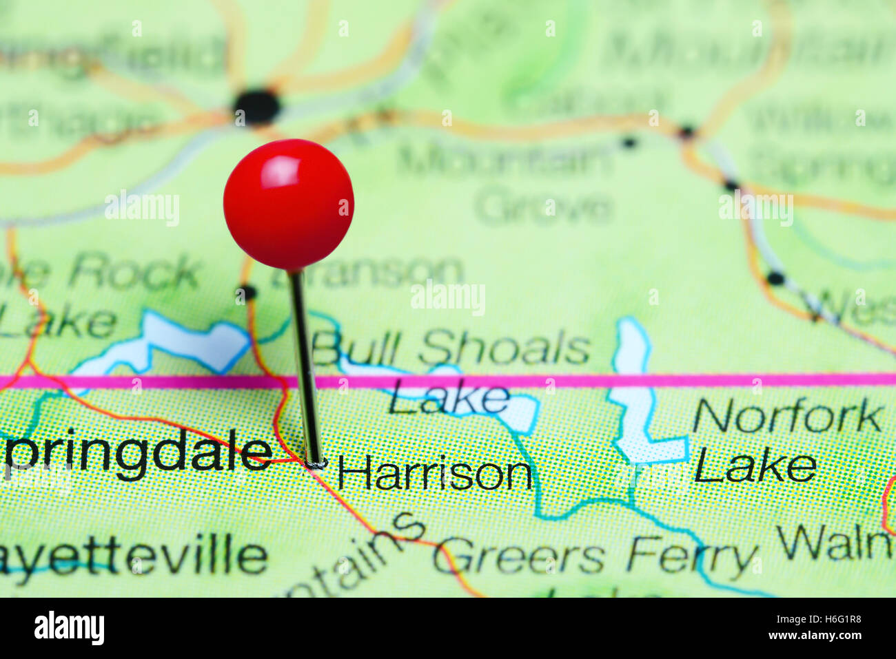 Harrison map Banque de photographies et d’images à haute résolution - Alamy