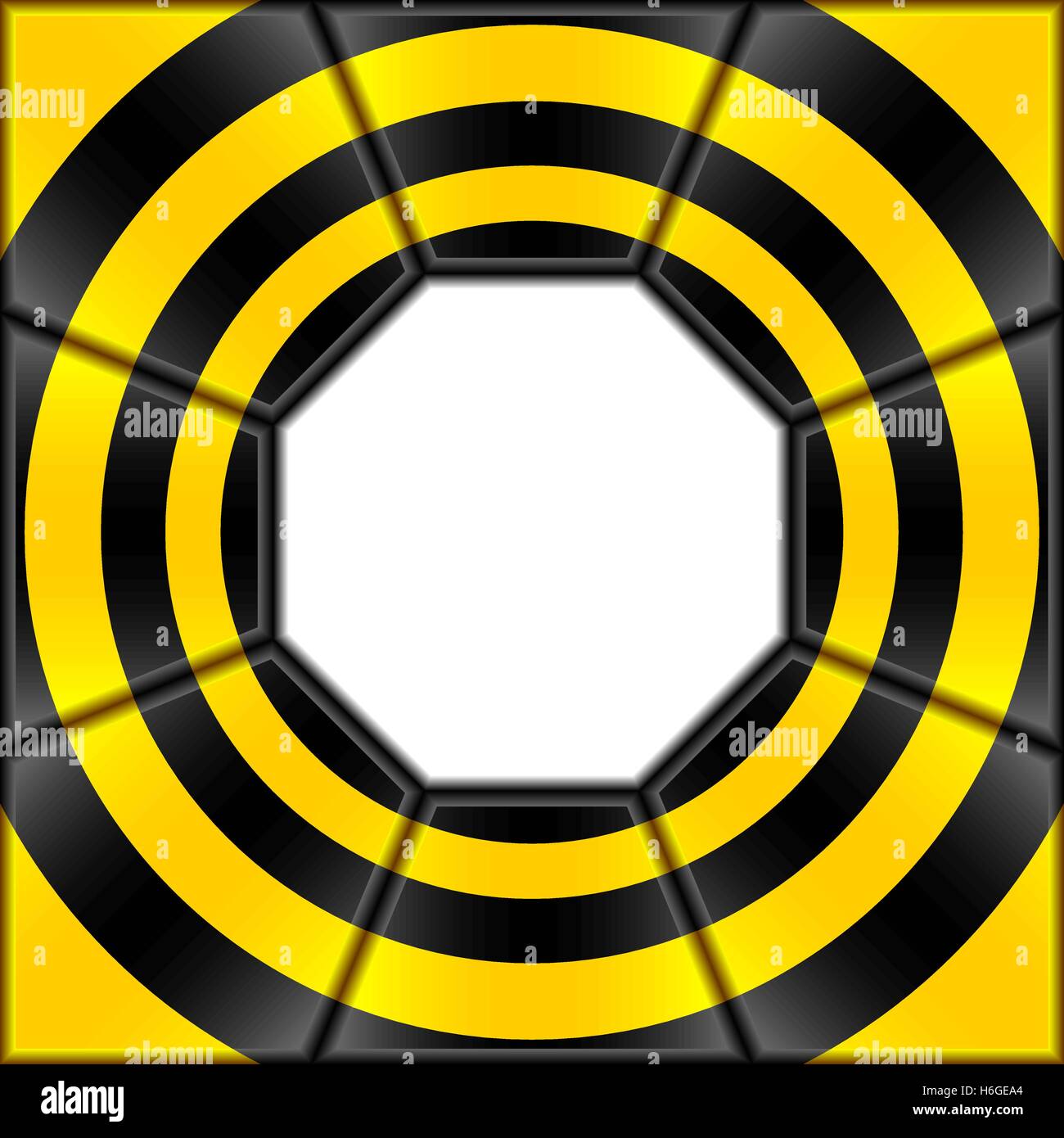 Octagon vector Banque d'images vectorielles - Alamy
