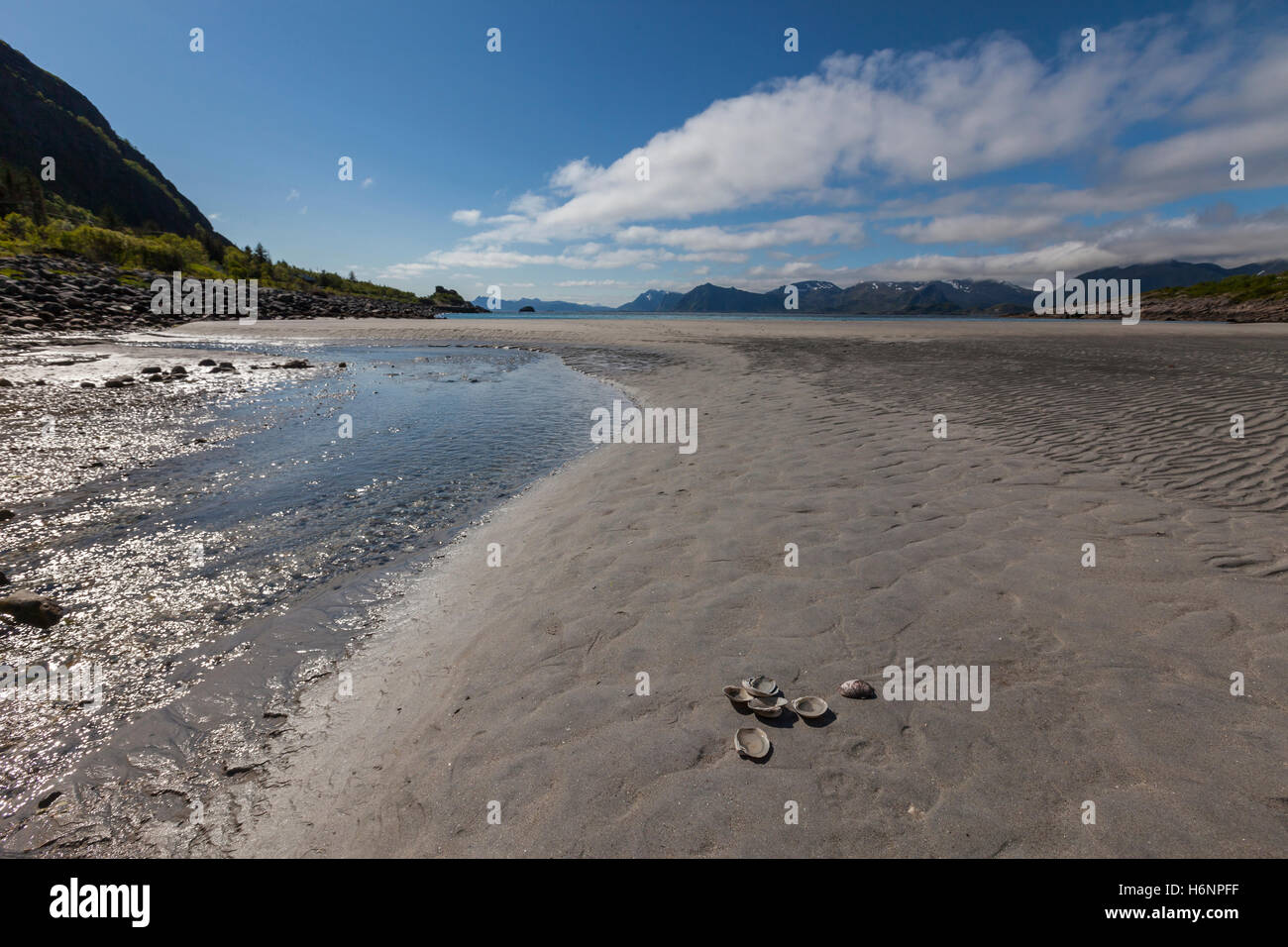 Plage de rorvikstranda Banque de photographies et d’images à haute ...