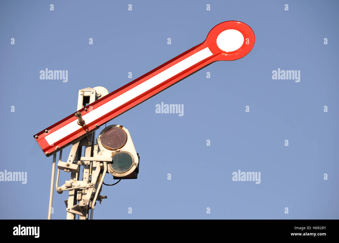 Panneaux de signalisation ferroviaire Banque de photographies et d ...