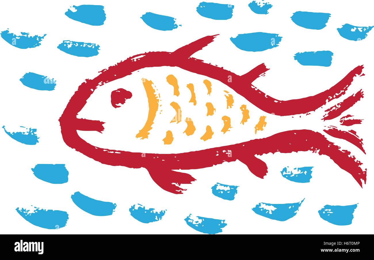 Christian symbols fish Banque de photographies et d’images à haute ...