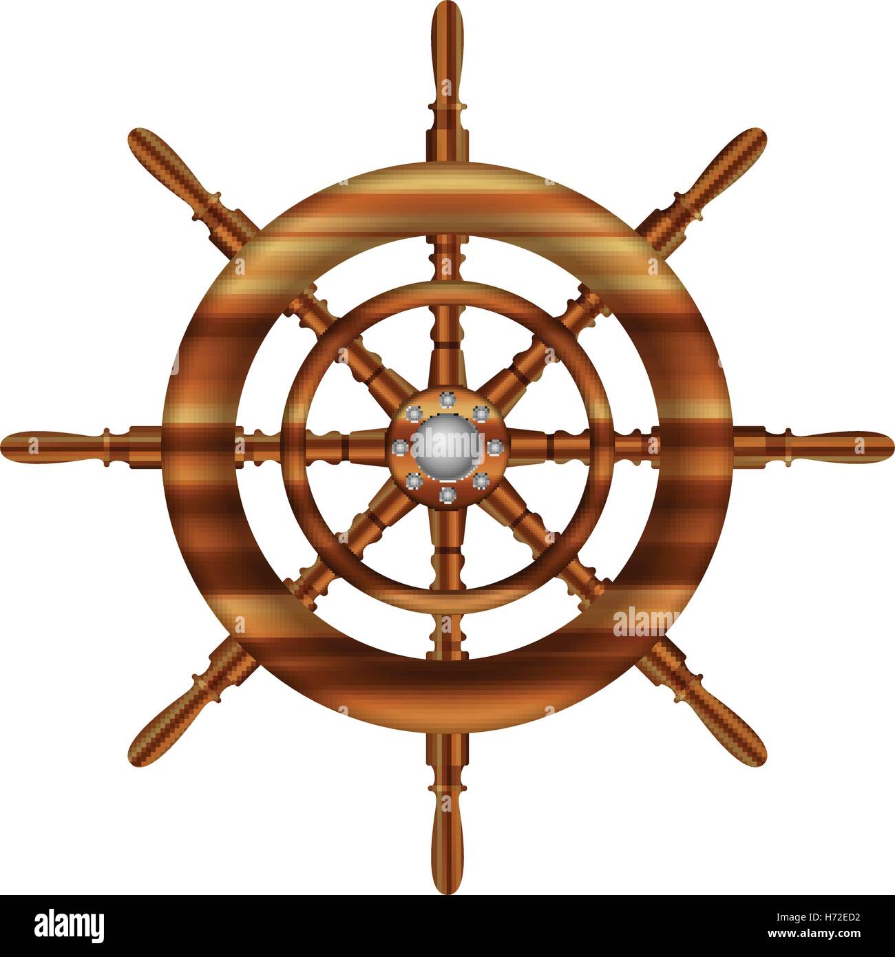 Volant sur fond blanc. Vector illustration Image Vectorielle Stock - Alamy