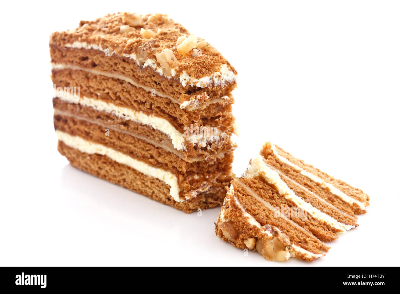 Gateau slovaque caramel Banque de photographies et d’images à haute ...