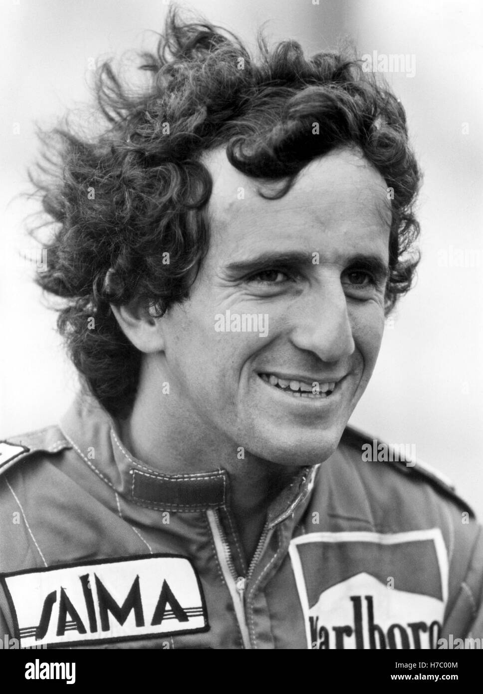 Prost alain formule 1 Banque d'images noir et blanc - Alamy