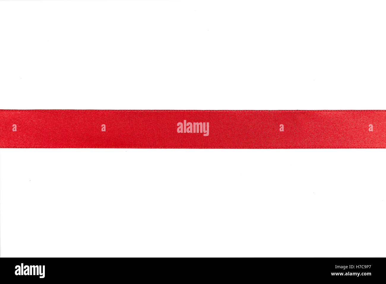 Ruban cadeau rouge Banque de photographies et d’images à haute ...