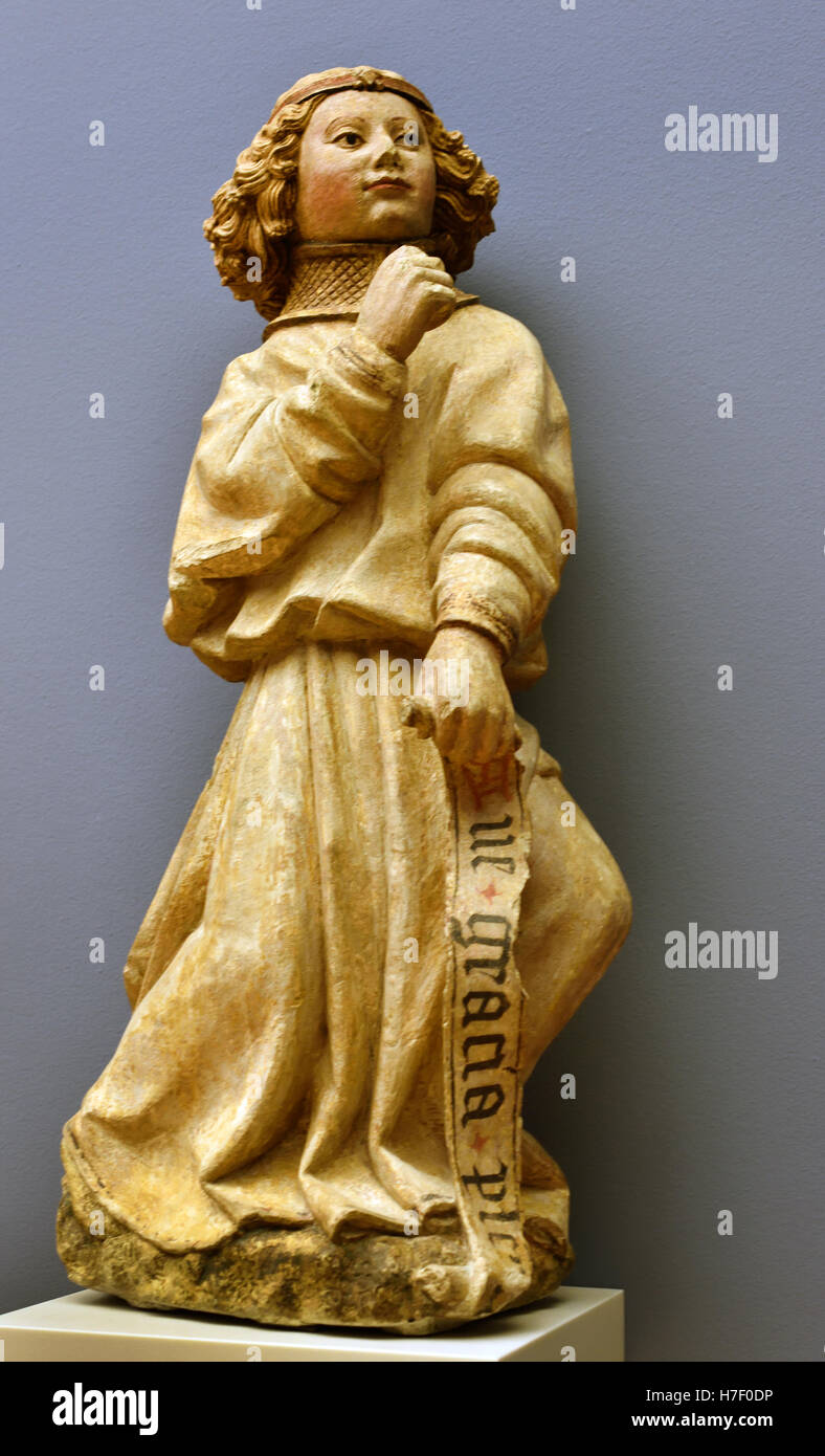 Archange Gabriel d'une Annonciation 1450 Jacques Morel (1395–1459 ...