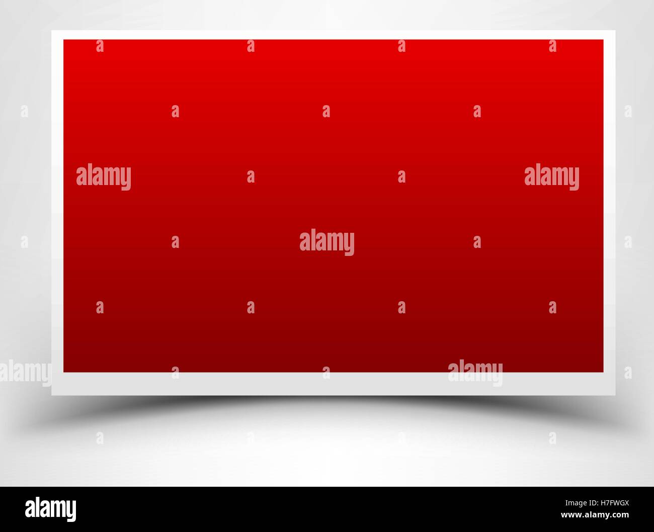 Carte rouge pleine longueur Banque d'images vectorielles - Alamy