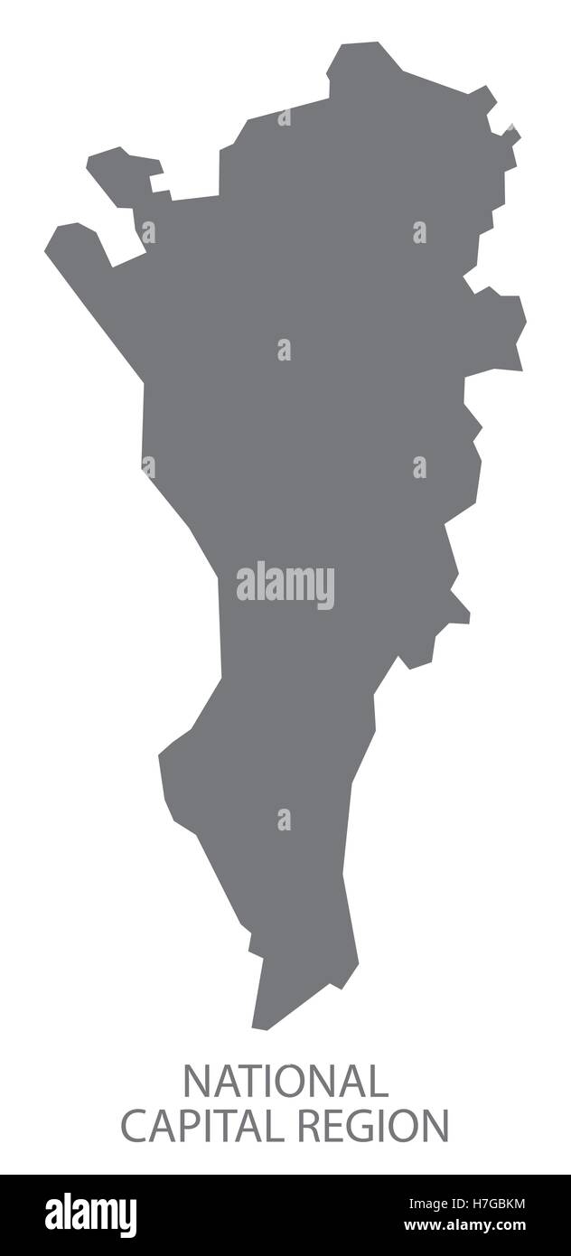 Mappa della capitale Banque d'images détourées - Alamy