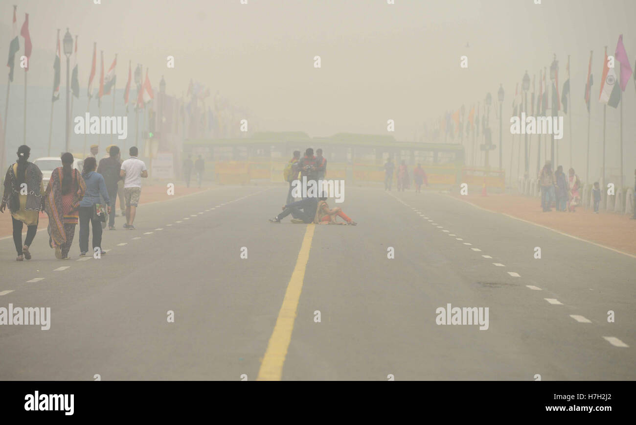 Niveau de pollution de delhi Banque de photographies et d’images à ...