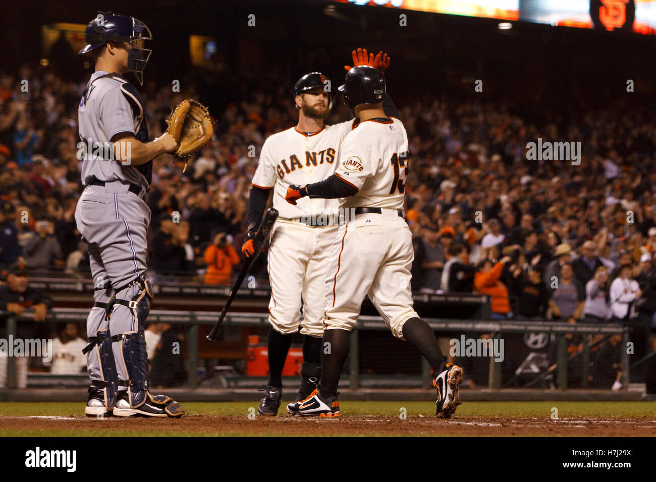 12 septembre, 2011 ; San Francisco, CA, USA ; le voltigeur des Giants ...
