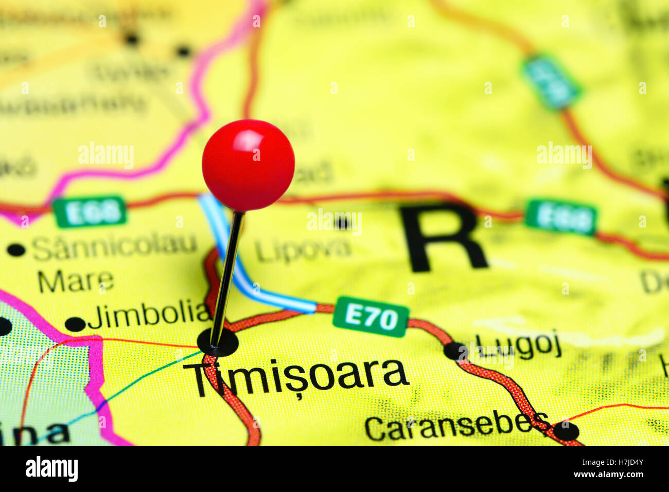 Carte de timisoara Banque de photographies et d’images à haute ...