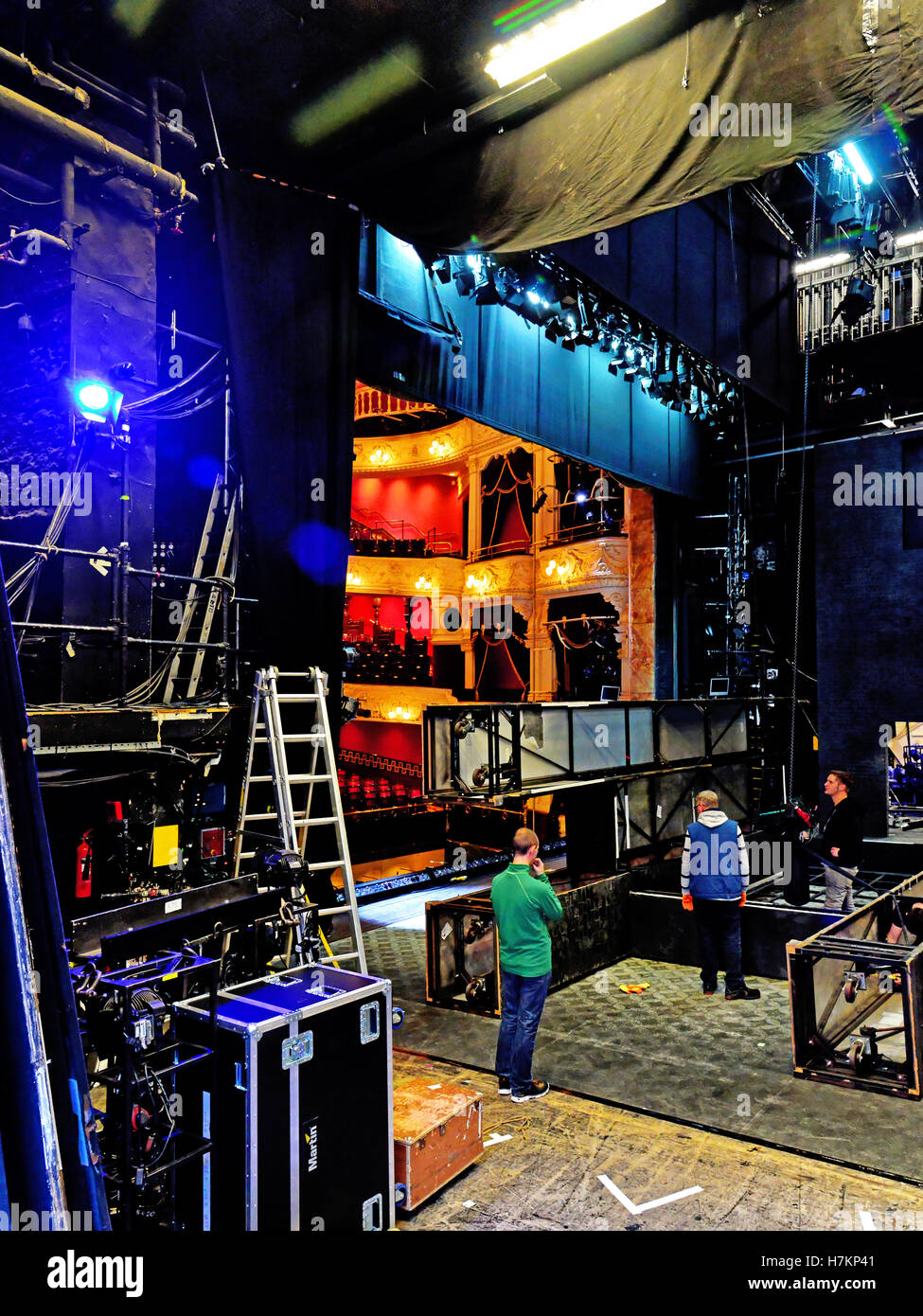 Backstage theatre Banque de photographies et d’images à haute ...