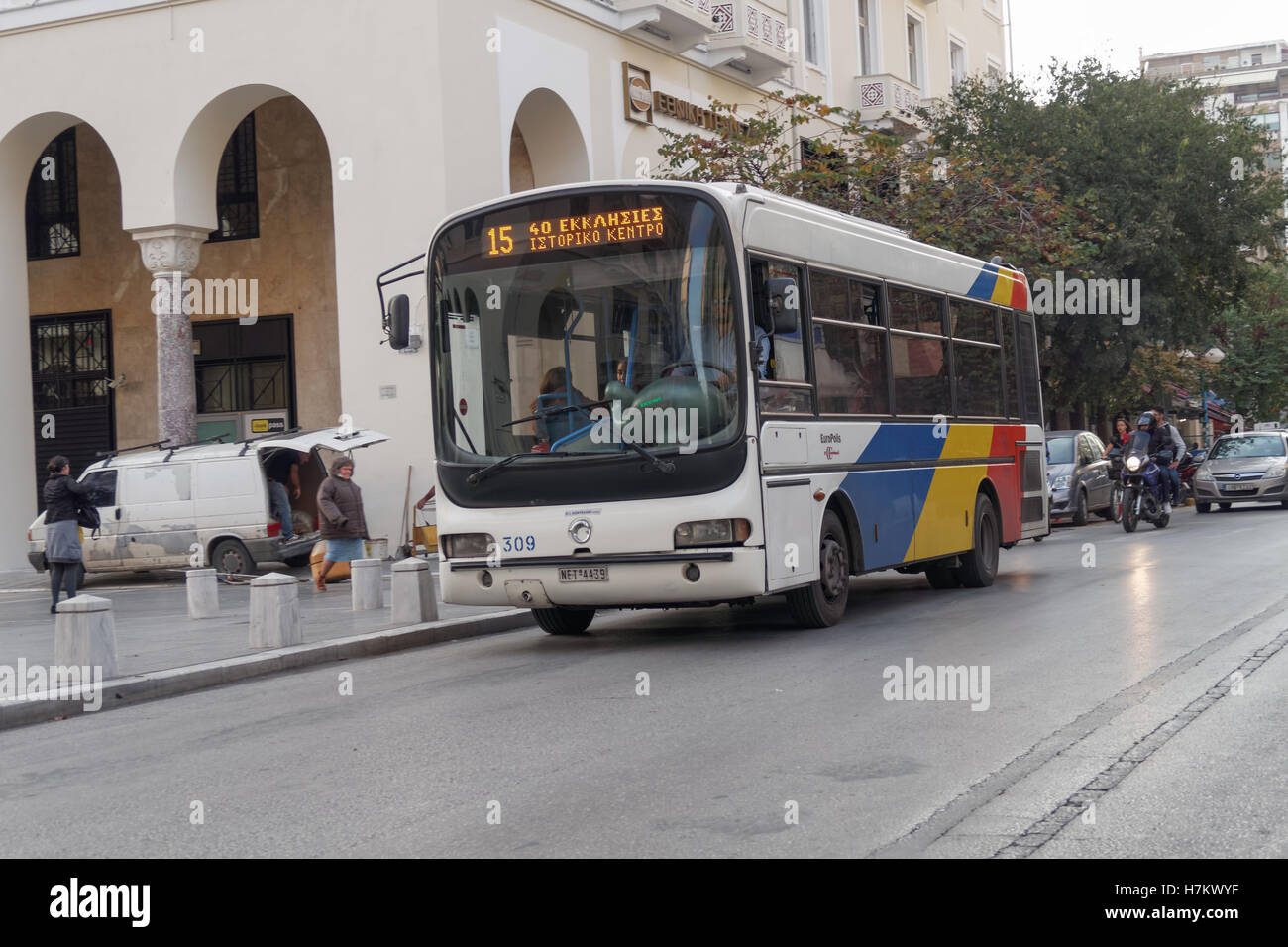 Thessaloniki public bus Banque de photographies et d’images à haute ...
