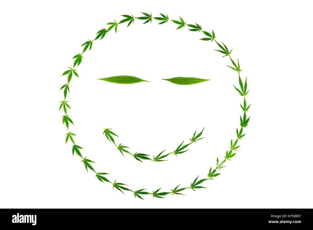 Visage fait de feuilles Banque de photographies et d’images à haute ...