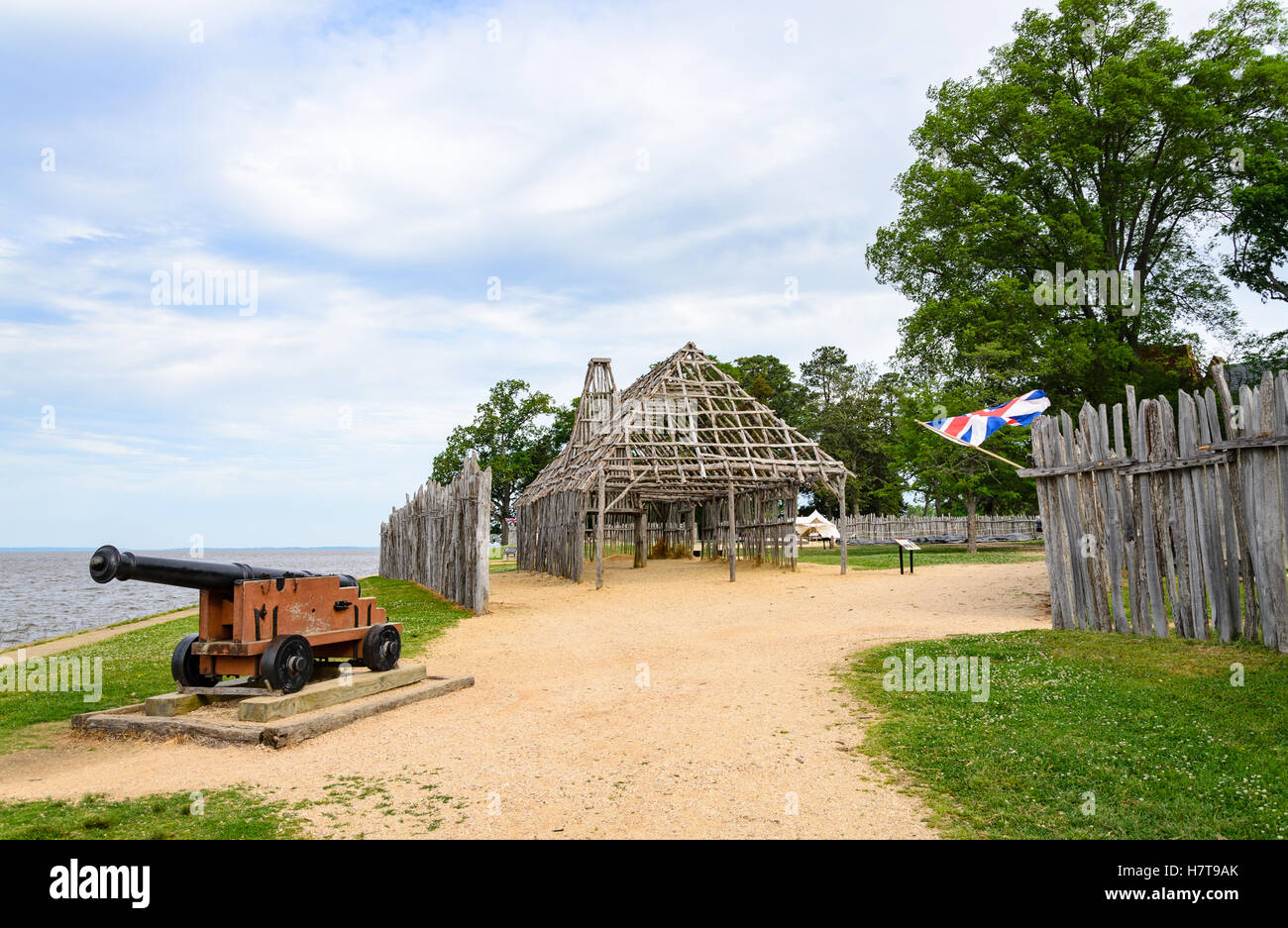 Jamestown fort Banque de photographies et d’images à haute résolution ...