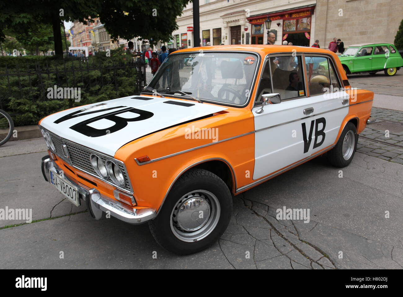 Old lada police car in Banque de photographies et d’images à haute ...