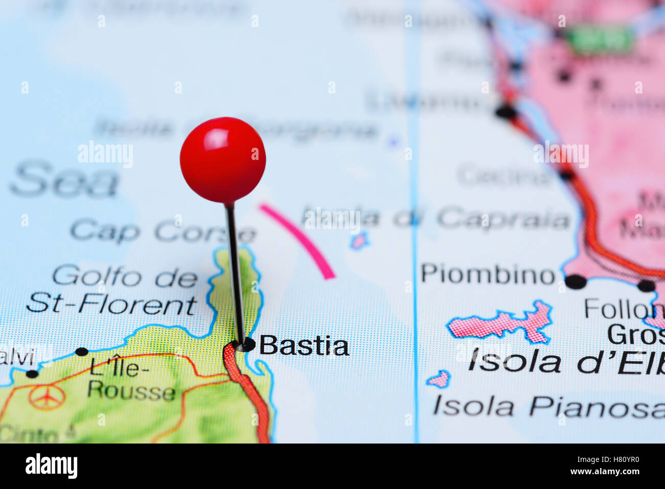 Plan de ville bastia Banque de photographies et d’images à haute ...